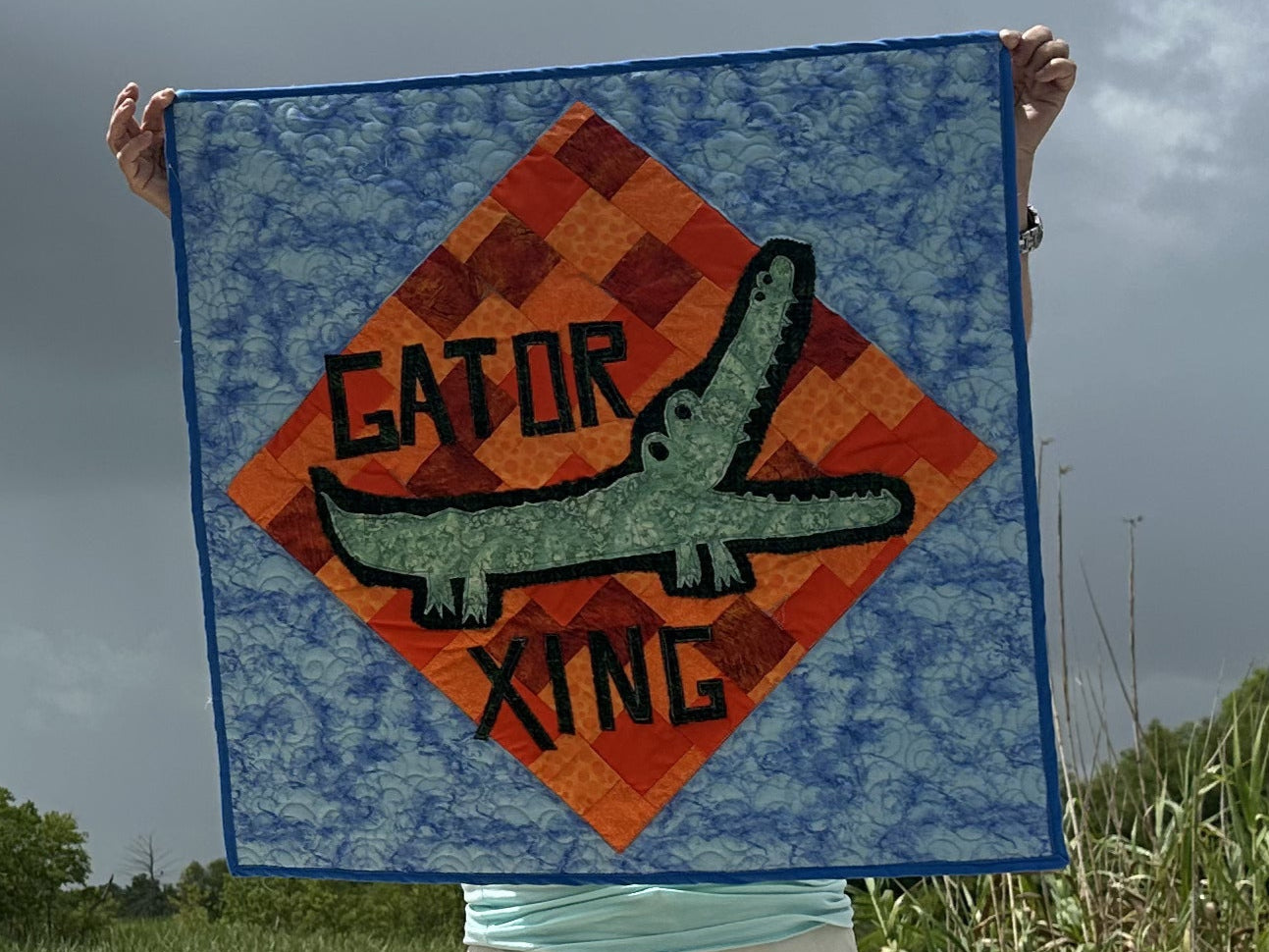 Gator Crossing Pattern – The Cheeky Quilters